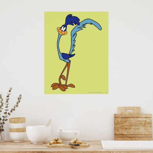 ROAD RUNNER™ Color Poster | Zazzle