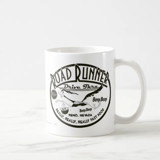 ROAD RUNNER™ Drive Thru Coffee Mug | Zazzle