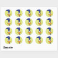 ROAD RUNNER™ Face Classic Round Sticker | Zazzle