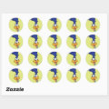 ROAD RUNNER™ Face Classic Round Sticker | Zazzle