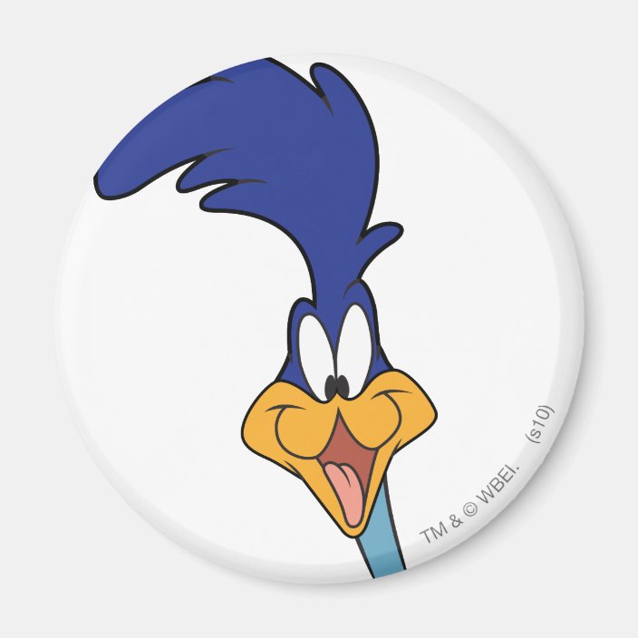 ROAD RUNNER™ Face Magnet | Zazzle.com