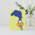 ROAD RUNNER™ Face Postcard | Zazzle