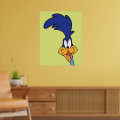 ROAD RUNNER™ Face Poster | Zazzle
