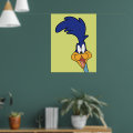 ROAD RUNNER™ Face Poster | Zazzle