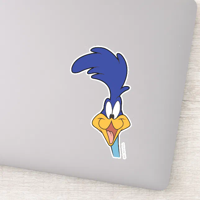 ROAD RUNNER™ Face Sticker | Zazzle