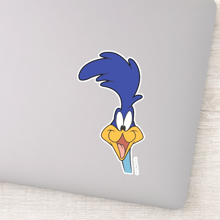 ROAD RUNNER™ Face Sticker | Zazzle.com