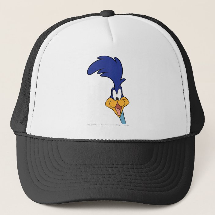 ROAD RUNNER™ Face Trucker Hat | Zazzle.com