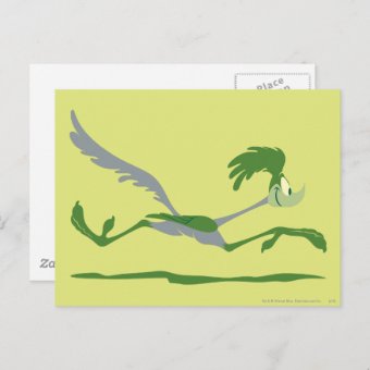 ROAD RUNNER™ Going Fast Postcard | Zazzle