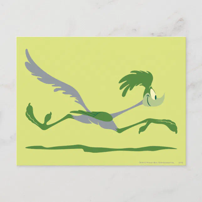 ROAD RUNNER™ Going Fast Postcard | Zazzle