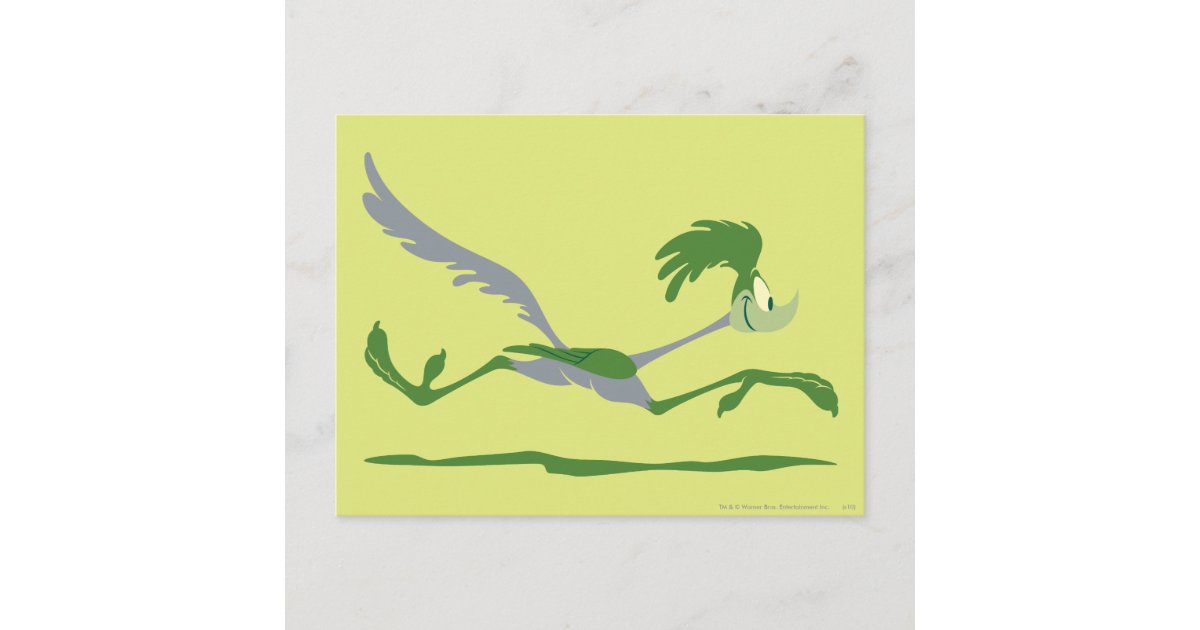 ROAD RUNNER™ Going Fast Postcard | Zazzle