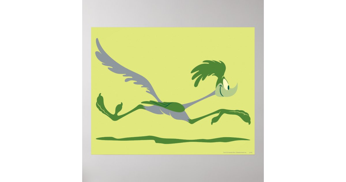 ROAD RUNNER™ Going Fast Poster | Zazzle