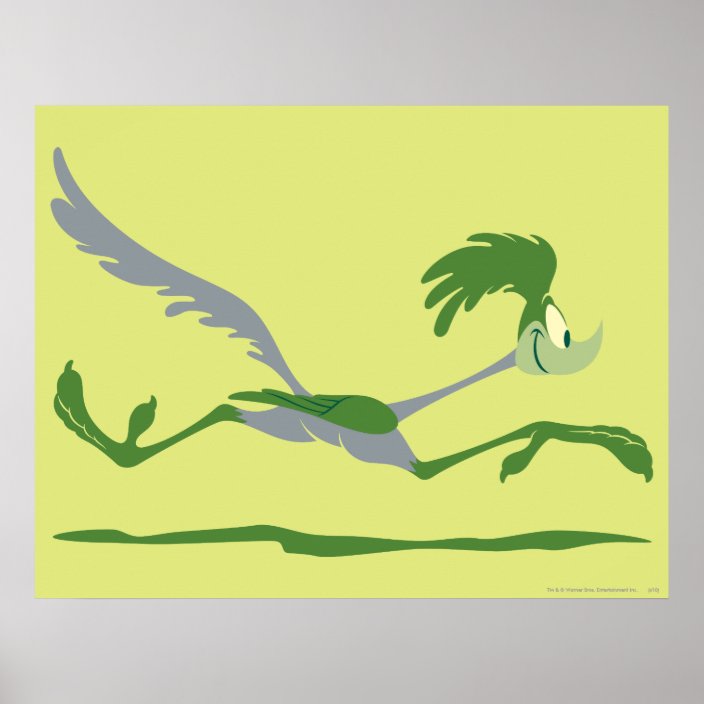 ROAD RUNNER™ Going Fast Poster | Zazzle.com