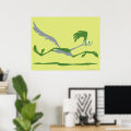 ROAD RUNNER™ Going Fast Poster | Zazzle