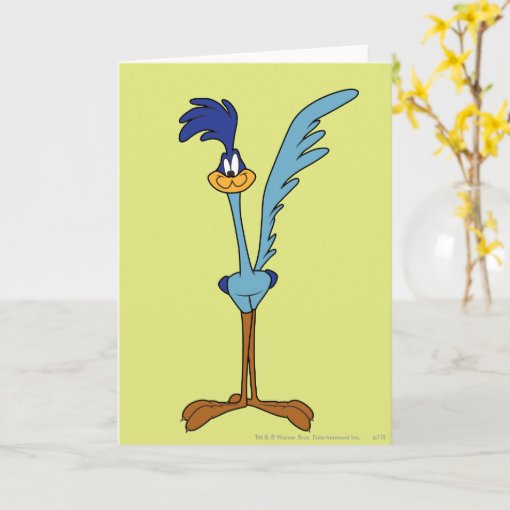 ROAD RUNNER™ in Color Card | Zazzle