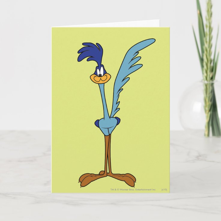 ROAD RUNNER™ in Color Card | Zazzle