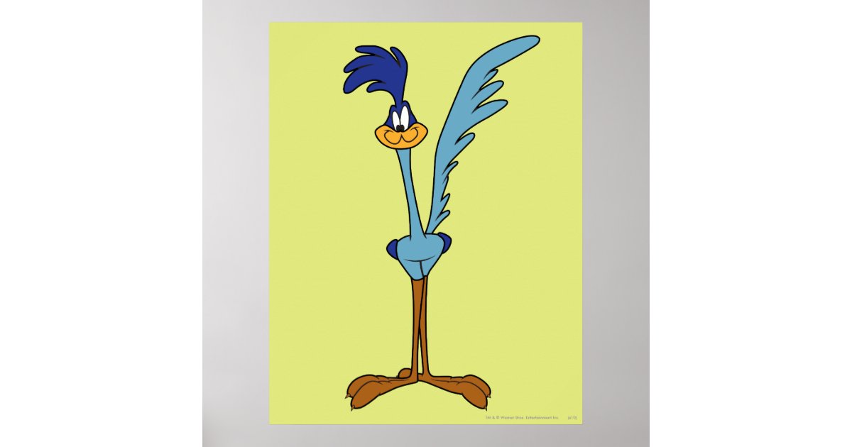 ROAD RUNNER™ in Color Poster | Zazzle