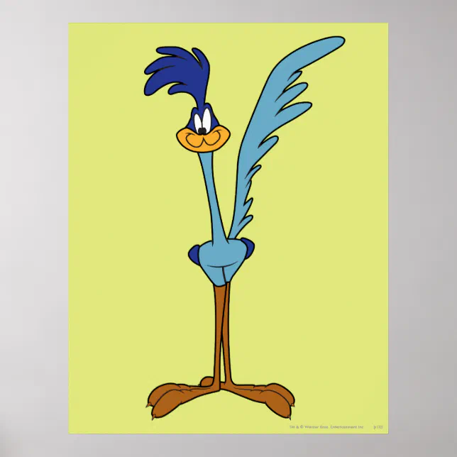 ROAD RUNNER™ in Color Poster | Zazzle