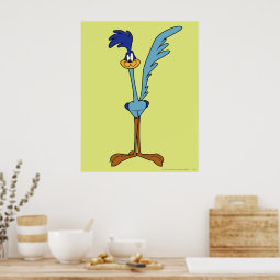ROAD RUNNER™ in Color Poster | Zazzle