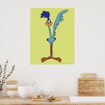 ROAD RUNNER™ in Color Poster | Zazzle