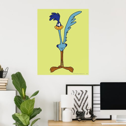 ROAD RUNNER™ in Color Poster | Zazzle