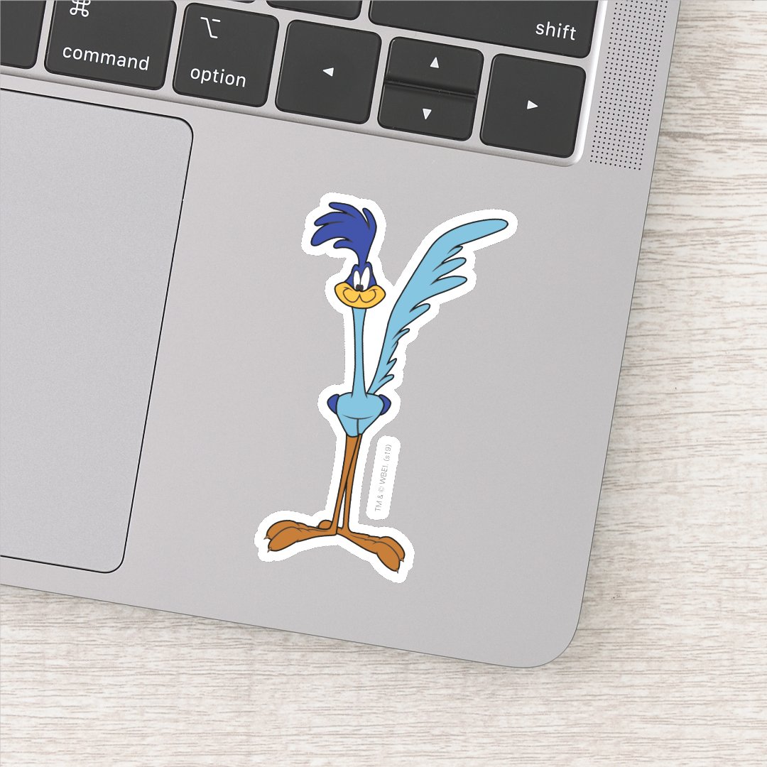 ROAD RUNNER™ in Color Sticker | Zazzle