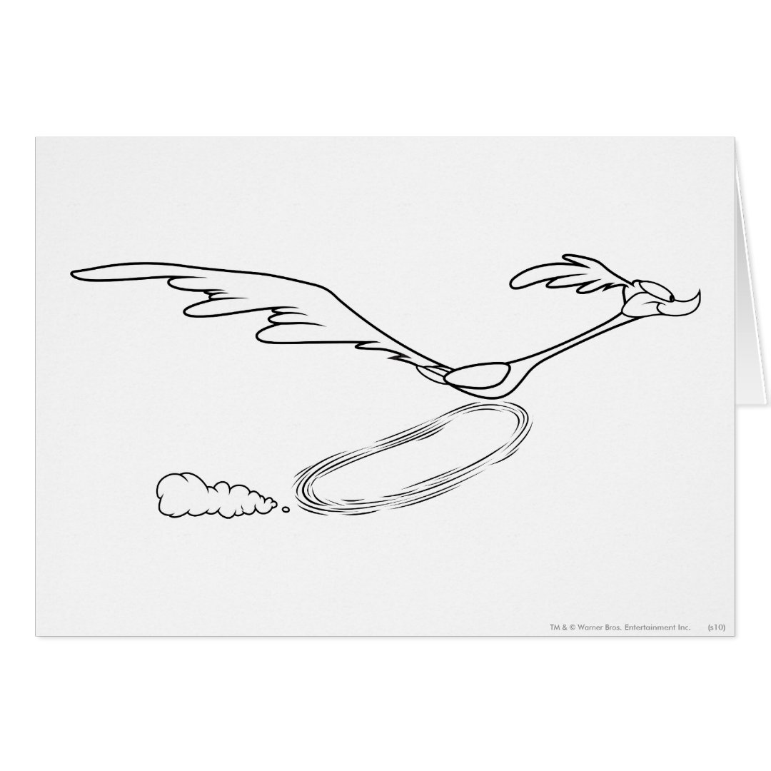 ROAD RUNNER™ Running Fast | Zazzle