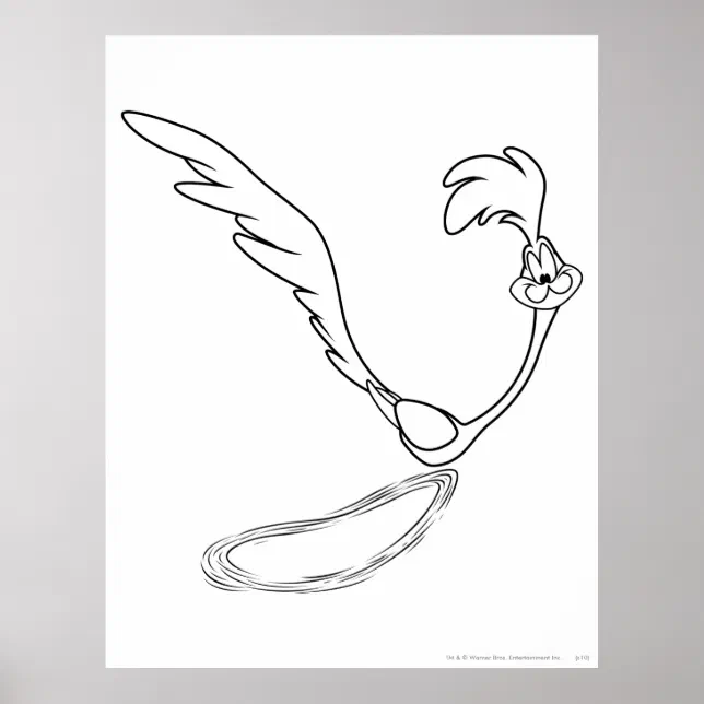 ROAD RUNNER™ Running Poster | Zazzle
