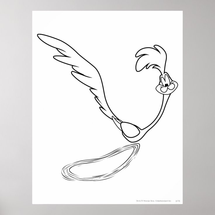 ROAD RUNNER™ Running Poster | Zazzle