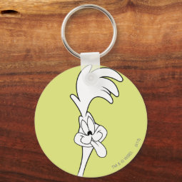 ROAD RUNNER™ Tongue Keychain | Zazzle