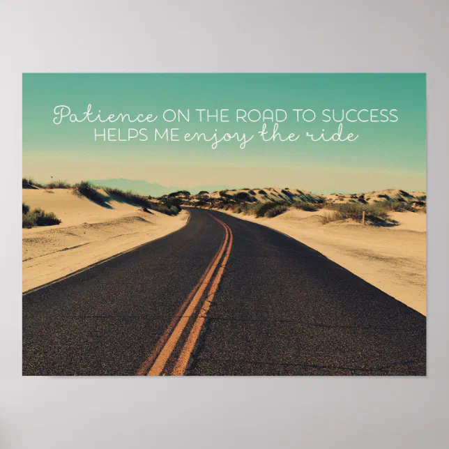 Road To Success Poster | Zazzle