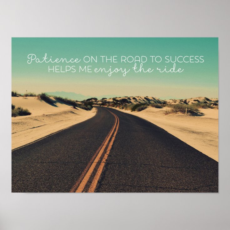 Road To Success Poster | Zazzle