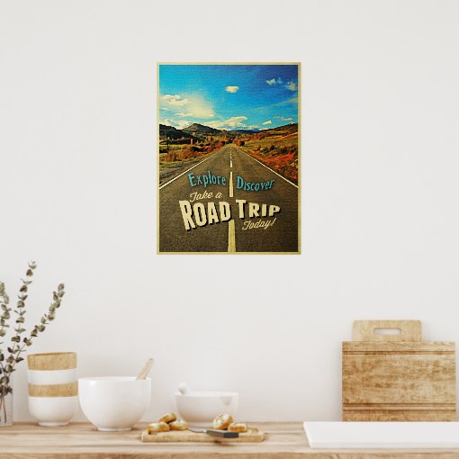 Road Trip Poster | Zazzle