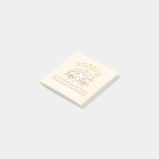 Road Trippin | Peanuts Snoopy Summers Post-it Notes | Zazzle