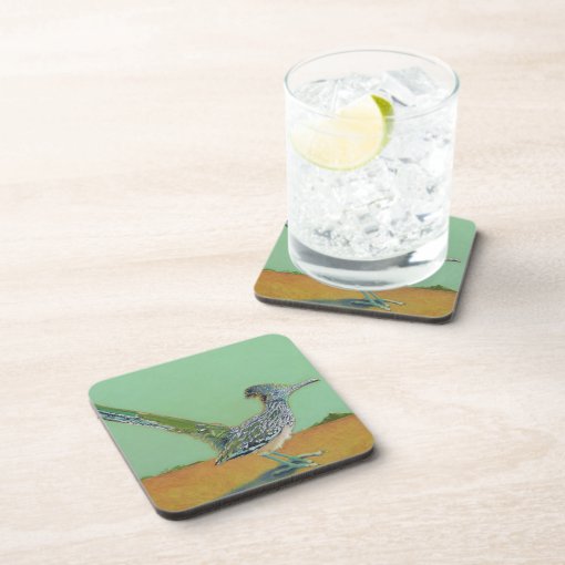 roadrunner drink coaster | Zazzle
