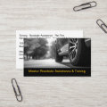 Roadside Assistance Automotive Towing Business Card | Zazzle