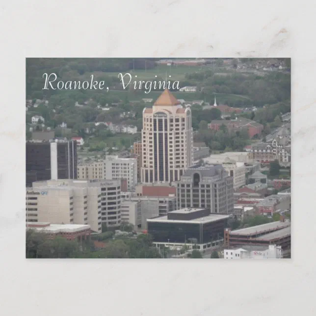 Roanoke, Virginia Postcard | Zazzle