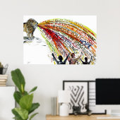 Roar Over Me Poster | Zazzle