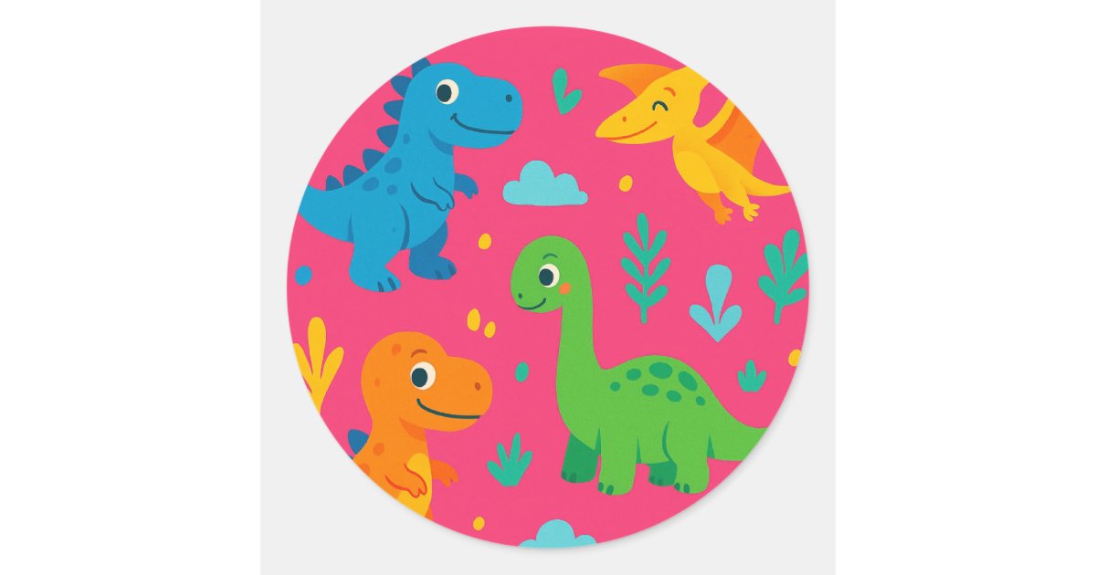 Roar & Stick Sticker | Zazzle