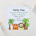 Roaring Good Time Party Invitation | Zazzle