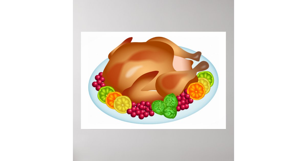 roast-turkey poster | Zazzle