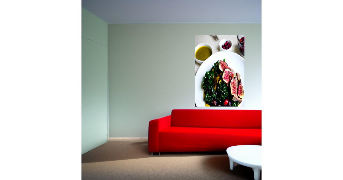 Roasted human tenderloin | AI Art Poster | Zazzle