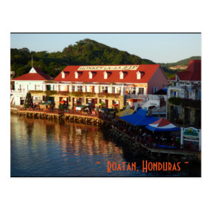 Roatan Postcards - No Minimum Quantity | Zazzle
