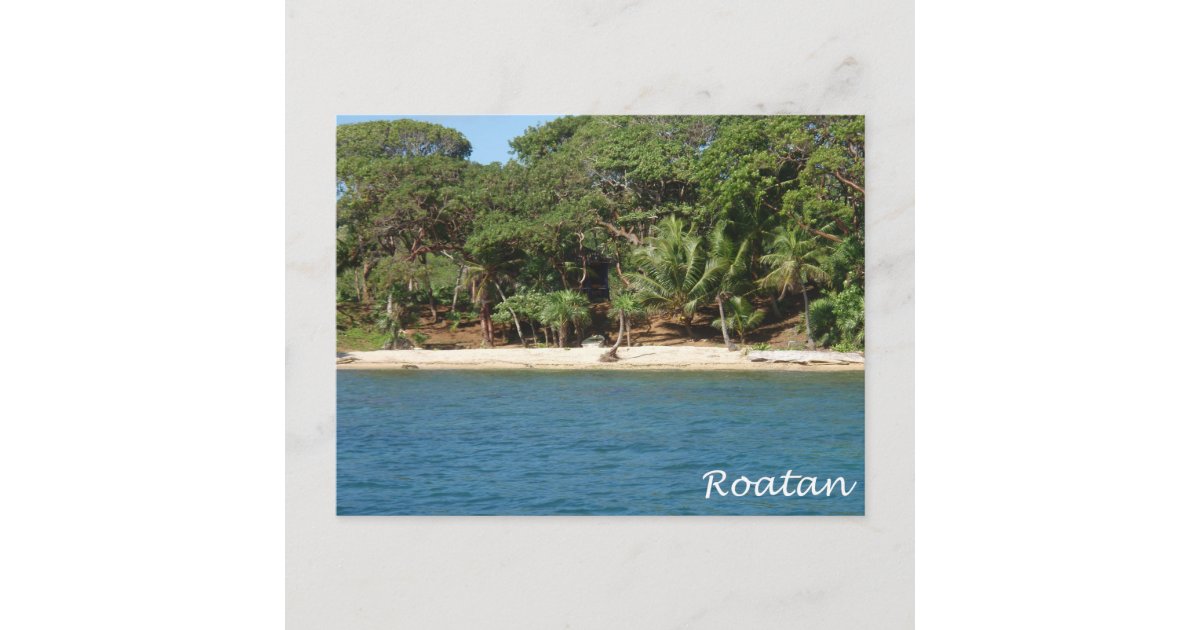 Roatan, Honduras Postcard | Zazzle