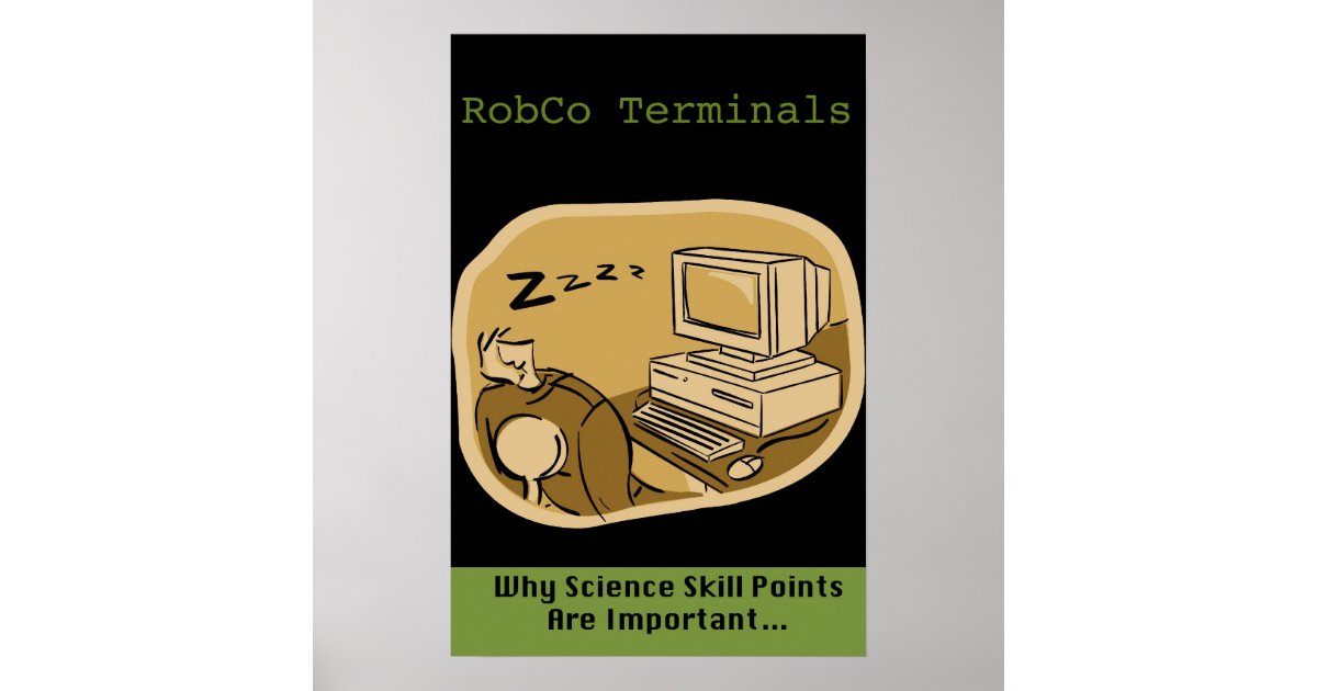RobCo Terminals Posters | Zazzle