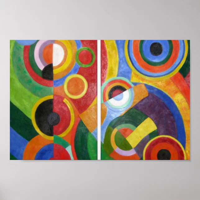 Robert Delaunay abstract art Poster | Zazzle
