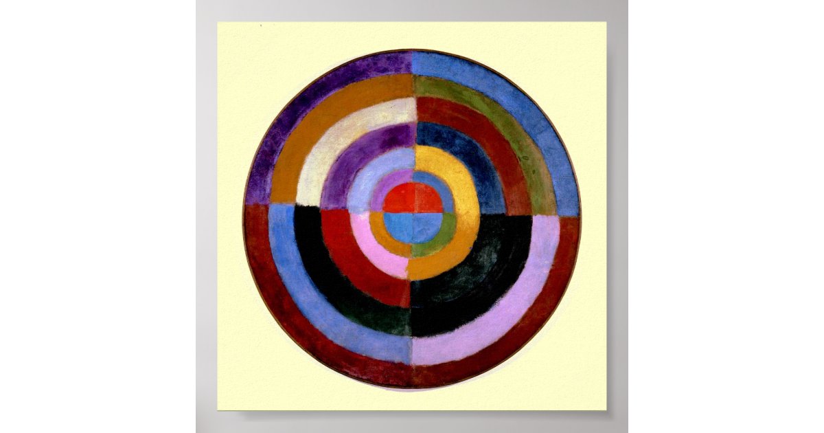 Robert Delaunay abstract art Poster | Zazzle