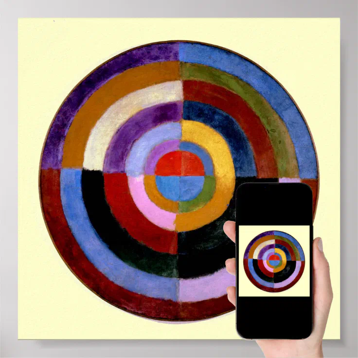 Robert Delaunay abstract art Poster | Zazzle