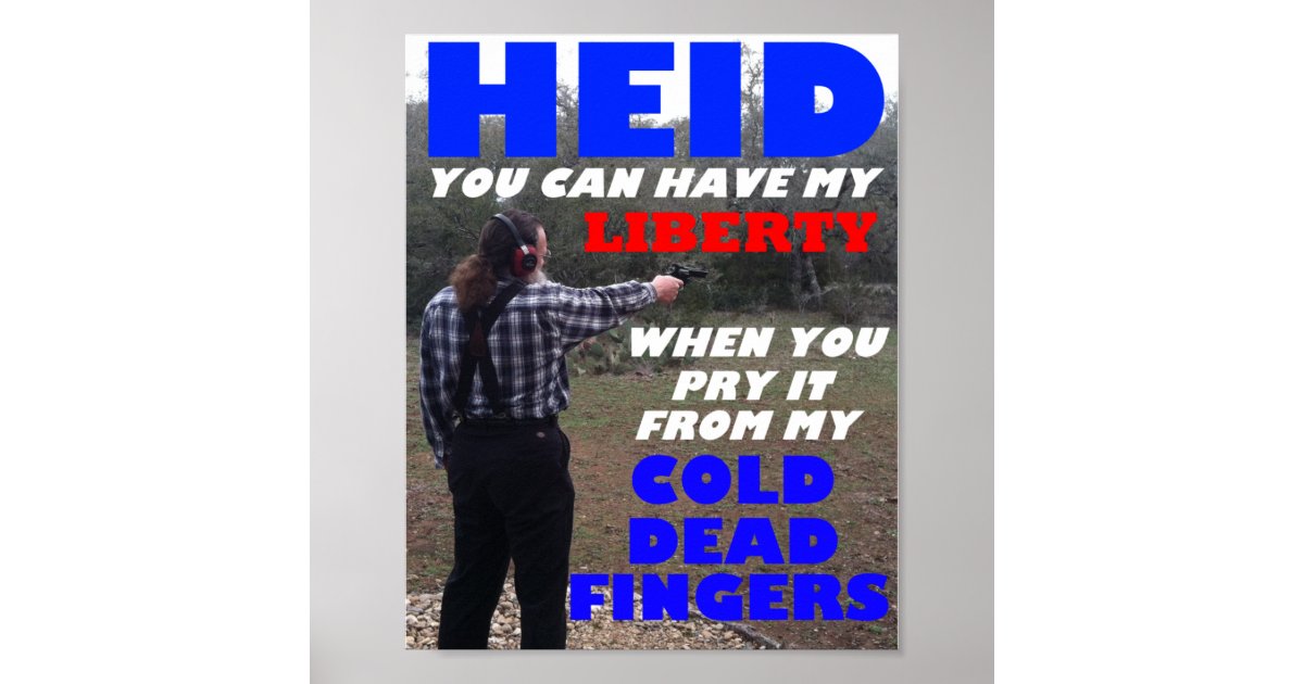 Robert Heid "Liberty" Poster | Zazzle