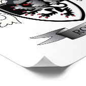 Roberts Family Crest Coat of Arms Poster | Zazzle