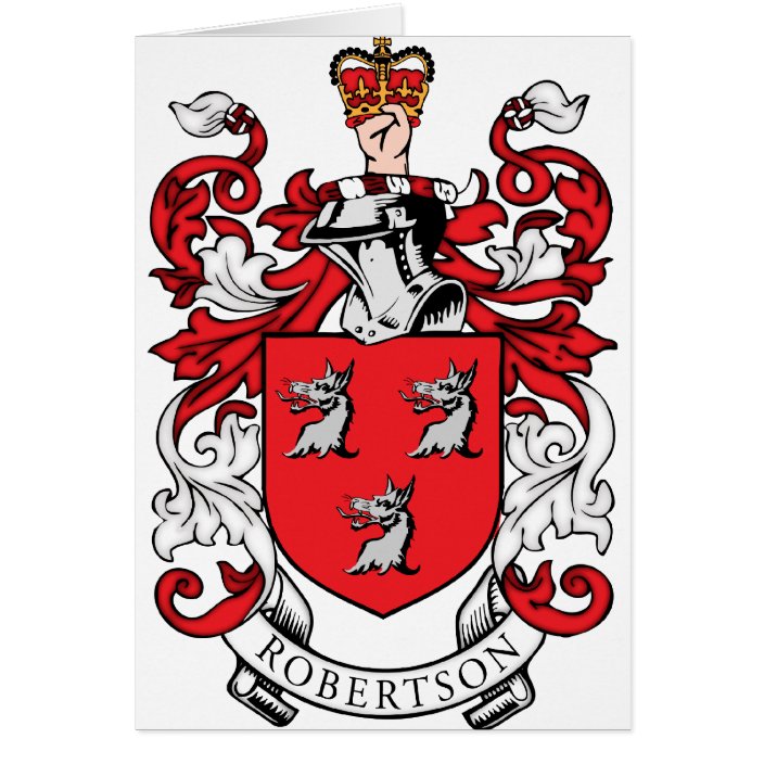 Robertson Family Coat of Arms | Zazzle.com
